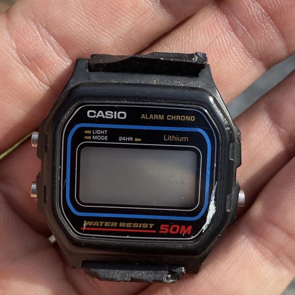 Rare! Vintage Casio 590 W-59 - Early 90â s For PARTS OR REPAIR ...
