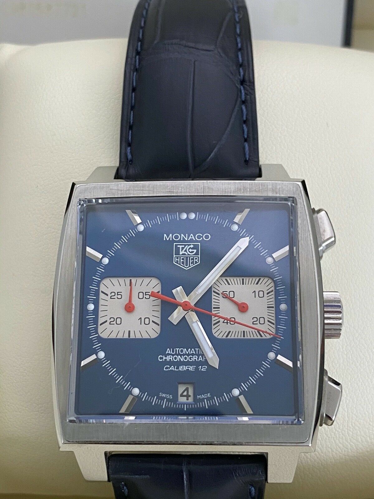 Tag Heuer Monaco Blue Dial Calibre 12 CAW2111 WatchCharts Tag Heuer Monaco Blue Dial Calibre 12 CAW2111 WatchCharts