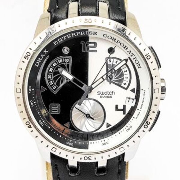 Moonraker Swatch James Bond 007 Watch Hugo Drax Villain Collection ...