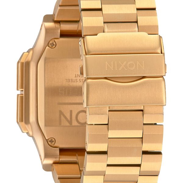 Nixon Regulus All Gold Stainless Steel Men's Watch A1268-502 ...