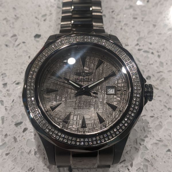 FS: Invicta Ocean Ghost Meteorite 1.51ct Diamond SW200 Automatic model ...