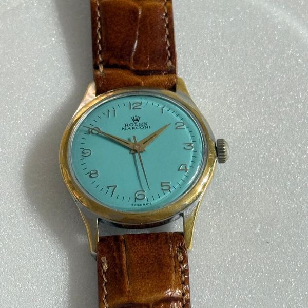 VINTAGE ROLEX MARCONI MANUAL | WatchCharts Marketplace