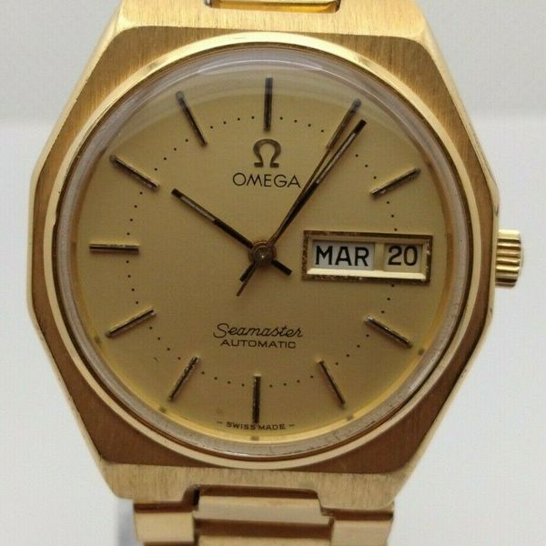 OMEGA SEAMASTER AUTOMATIC REF. 166 0260 CAL.1020 GOLD FILLED 35mm ...