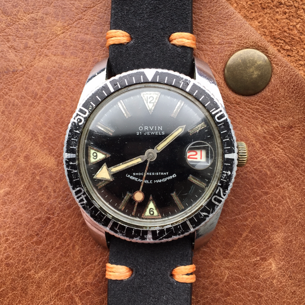 [WTS] 1970s Orvin 21 Roulette Diver "Lollipop" - $199 OBO | WatchCharts ...