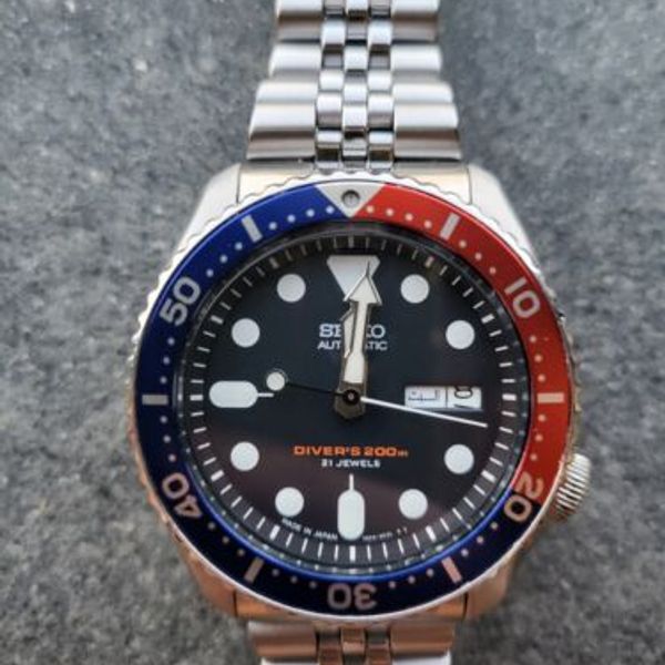 Seiko Skx009 Diver Automatico Seiko Skx007 Blue Dial Watch Sub 21 ...