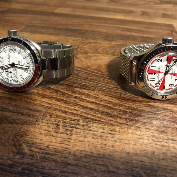 FS: Vostok Amphibia GMT and Radio Room | WatchCharts