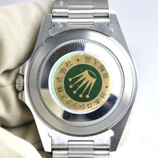 FS: MINT 1996 ROLEX 16710 GMT-MASTER II Coke with Case Back Sticker ...