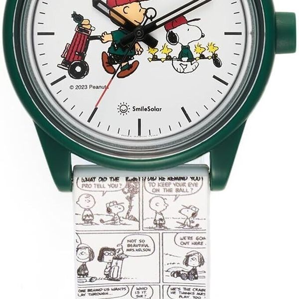 Citizen Q&Q R02A-510VK Watch Smile Solar x PEANUTS Collection NEW ...
