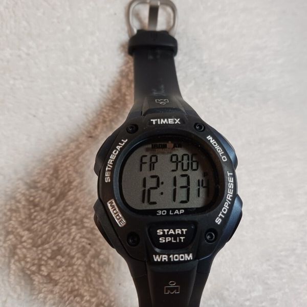 Timex Ironman Classic 30 Full-Size 38mm Watch T5H591 | WatchCharts ...