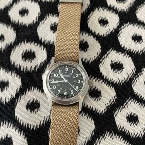 BENRUS MILITARY 50TH ANNIVERSARY D-DAY 1944 RE-ISSUE LIMITED EDITION ...