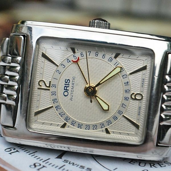 ORIS B7460 POINTER DATE AUTOMATIC GENTS BRACELET WATCH IN BOX-STUNNING! | WatchCharts Marketplace