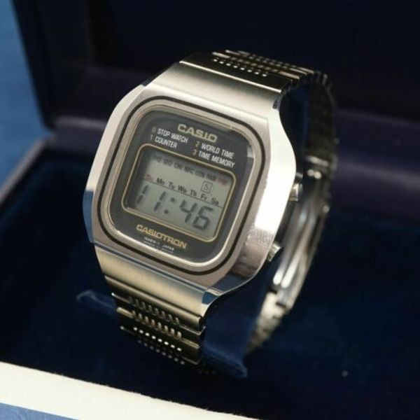 Vintage Casio Casiotron X-1 S-14 w/ Owners Manual & New Battery - Free ...