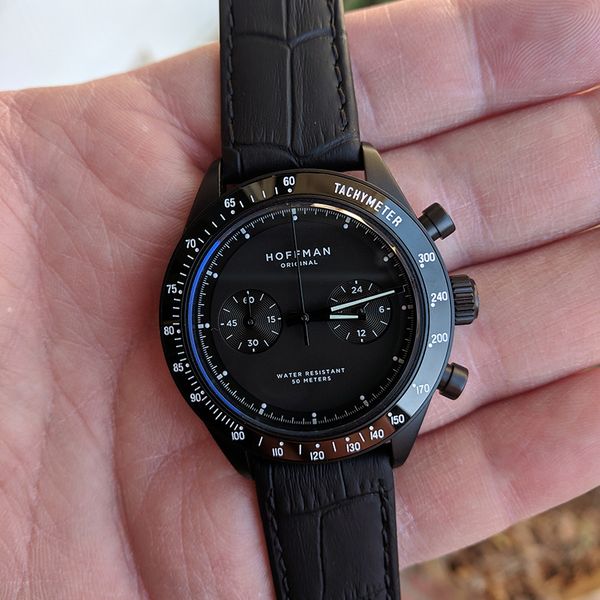 FS: Hoffman Racing 40 Chronograph with deployment | WatchCharts