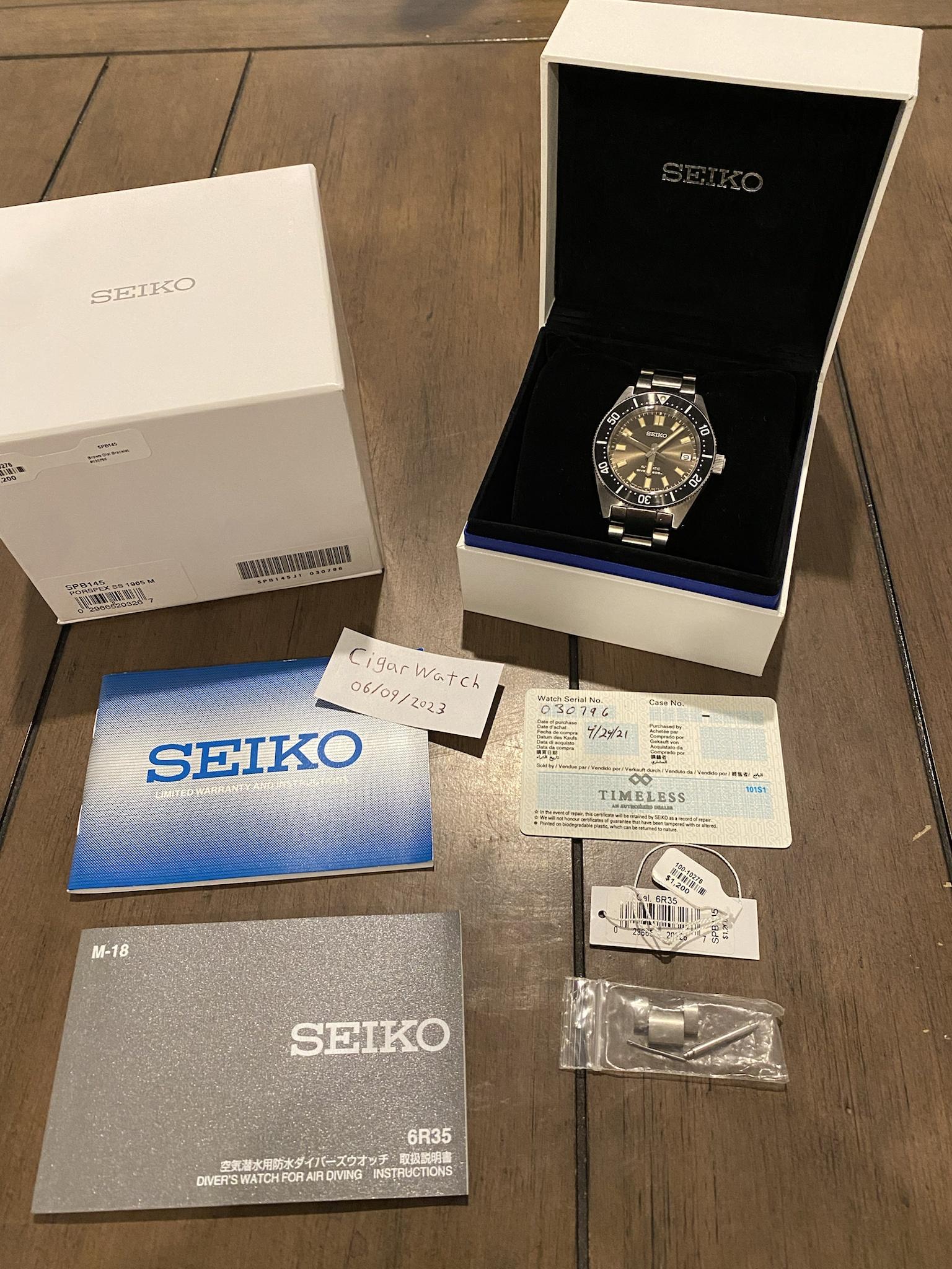 [WTS] Seiko SPB145 | WatchCharts Marketplace