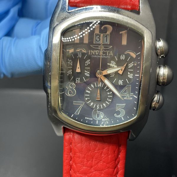 Invicta Lupah Collection Model No. 4393 Men's Quartz Chronograph Watch ...