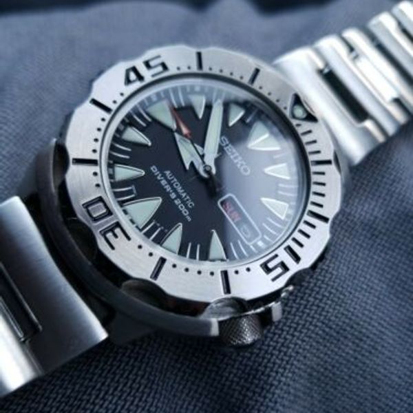 Seiko Monster SRP307 2nd Generation Wrist Watch for Men with 4R36 ...