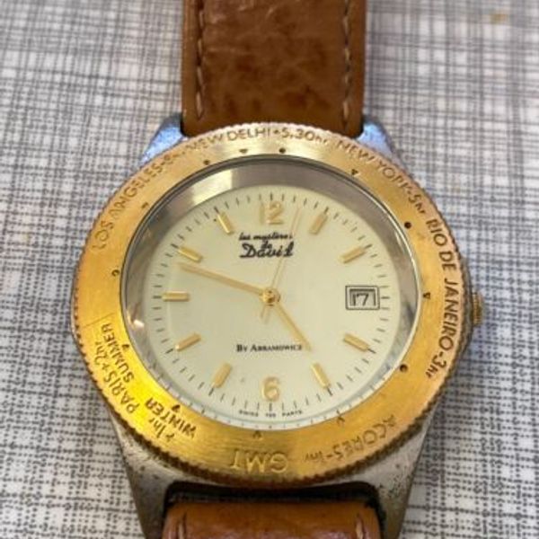 Les Mysteres De David Wristwatch by Abramowicz Men's Watch Diam approx ...