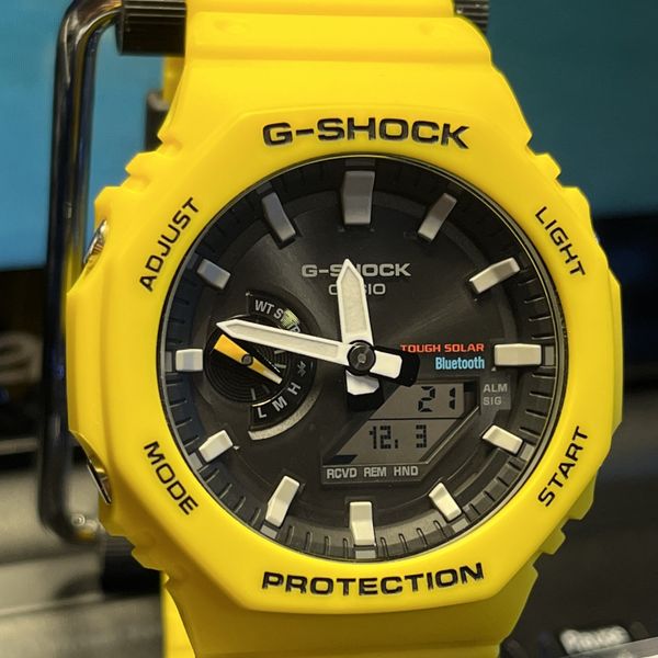 Casio G SHOCK Yellow Casioak | WatchCharts Marketplace