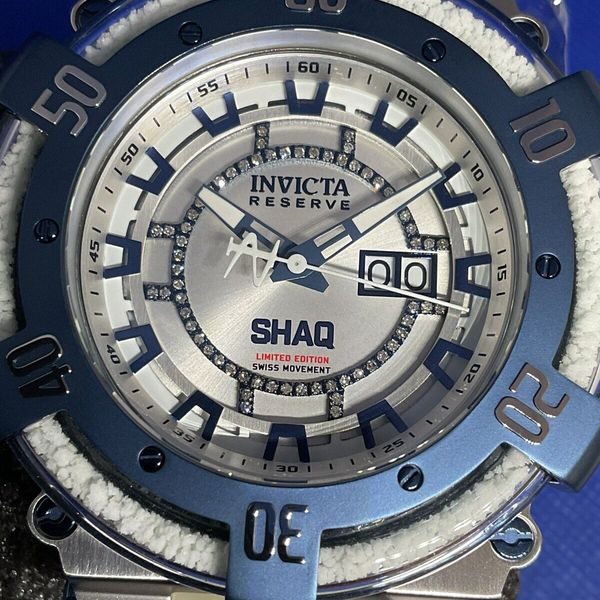 Invicta Shaq Thermoglow/Diamond mod 37498 men's wristwatch ...