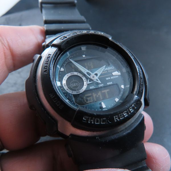 G-300 Casio G-Shock Dual Time WR 200M Quartz Men Watch | WatchCharts ...
