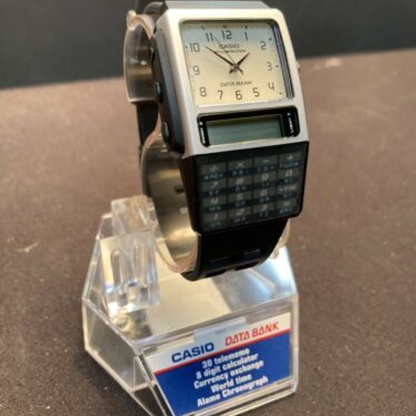 Casio Data Bank ABC-30 8 Digit Calculator Watch Module 2332 Brand New W ...