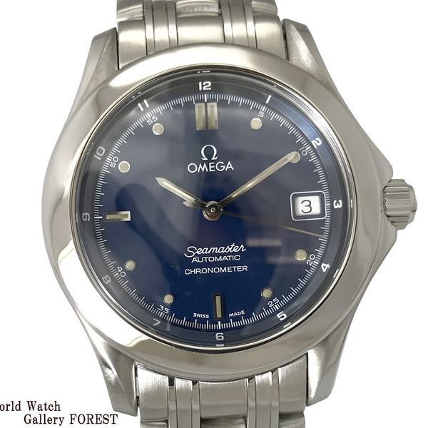 OMEGA Omega Seamaster 120M 2501.80 Used Men's Watch Self-winding Navy ...