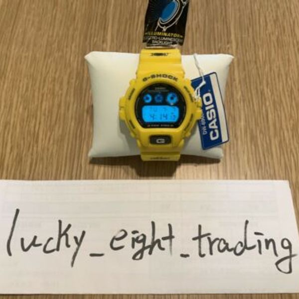 Fox Fire Thrasher Yellow DW 6900H 9 Casio G SHOCK 1995 Japan limited ...