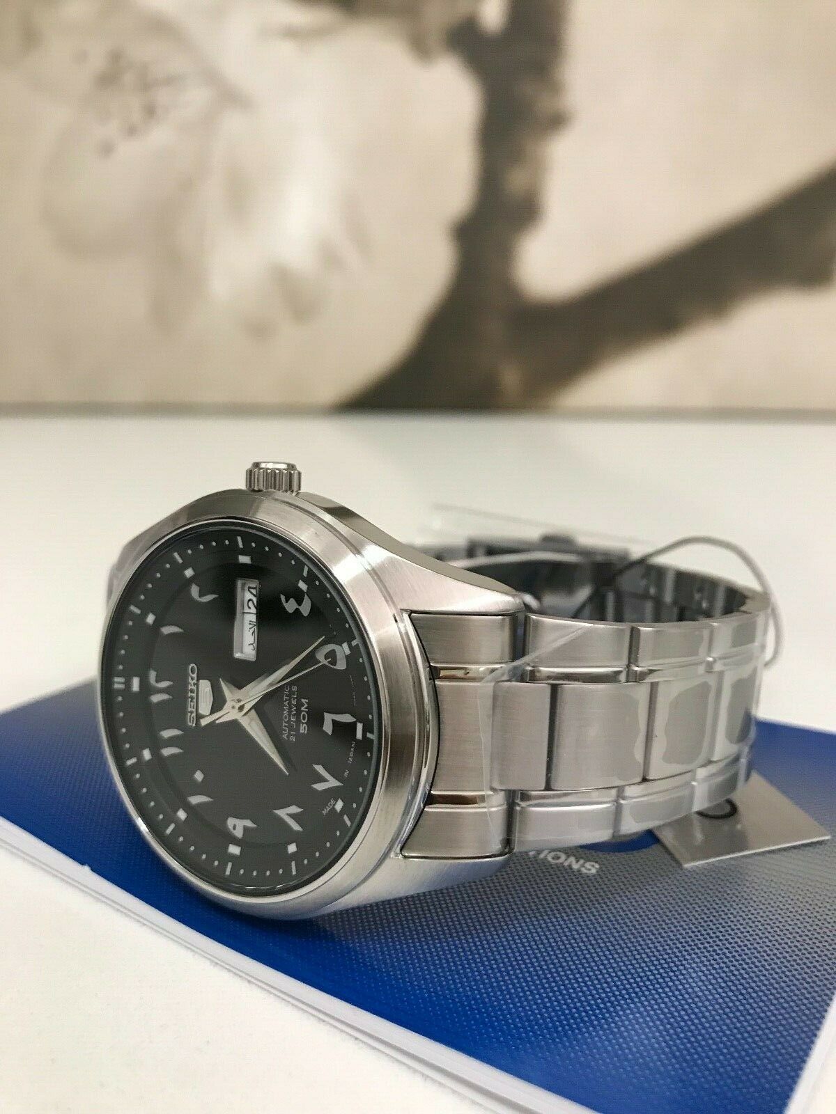 Seiko 5 Arabic dial, SNKP21J1 Unisex Watch Made In Japan, Authintic ...