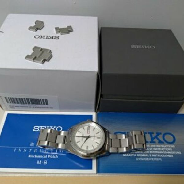 Seiko SARY055 PRESAGE Mechanical Automatic Men's Watch - Silver ...