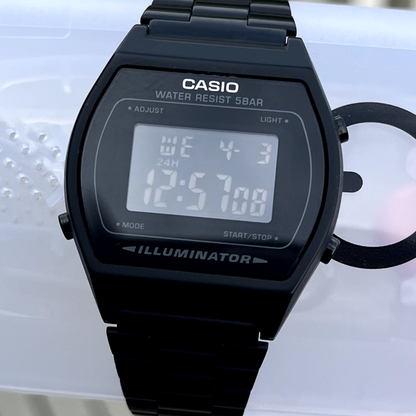 Casio Collection (B640WB-1BEF) 35mm Stainless Steel Case with Stainless Watch | WatchCharts ...
