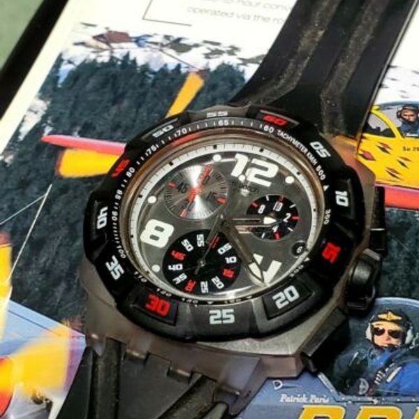 Swatch Watch SUIK400 Legendary Eagle Chronograph RARE Swiss Made - NEW ...