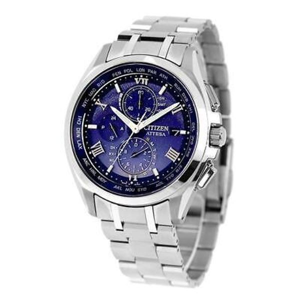 CITIZEN ATTESA AT8240-66L DEAR Collection 2024 Night Rainbow Blue Men's ...