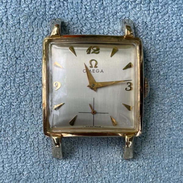Early 50s Gold Filled Vintage Omega Tank Watch in Beauty | WatchCharts ...