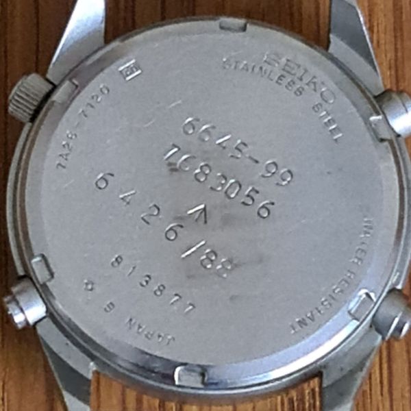 Seiko military vintage generation 1 Aircrew Watch - 7a28-7120 ...