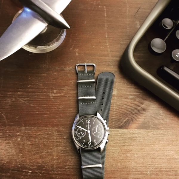 FS: CWC **REDUCED** 1970s Spec RAF Pilots Chronograph Ltd Edition -EU ...