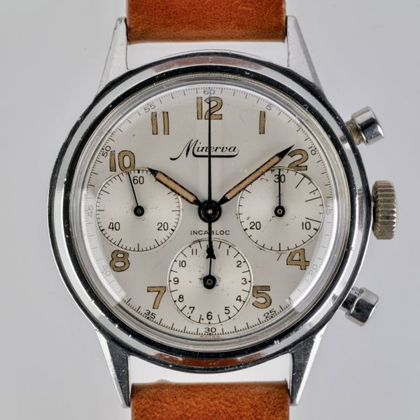 [$4,995 USD] FS: Vintage Minerva VD12 Chronograph with Valjoux 72 ...