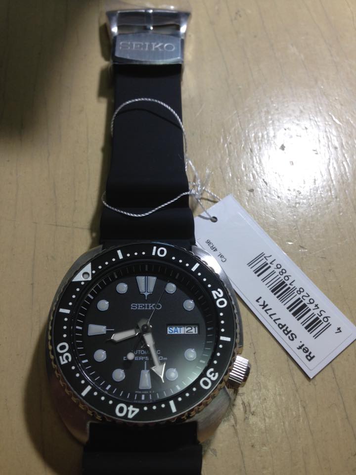 fs: BNIB Seiko Prospex Turtle Reissue SRP777 | WatchCharts