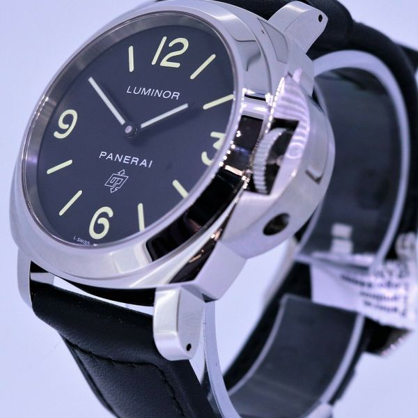 Panerai Luminor Base Logo PAM 1000 Steel 44mm Men's Watch Pam01000 ...