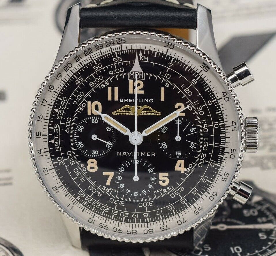 BREITLING NAVITIMER REF. 806 1959 RE-EDITION LIMITED EDITION MODEL ...