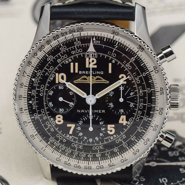 BREITLING NAVITIMER REF. 806 1959 RE-EDITION LIMITED EDITION MODEL ...