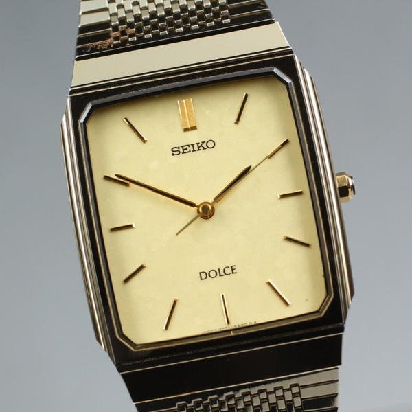â ¶[N MINT++] Vintage SEIKO Dolce 5E61-5A00 Gold Men's Quartz Watch From JPN T666 | WatchCharts ...
