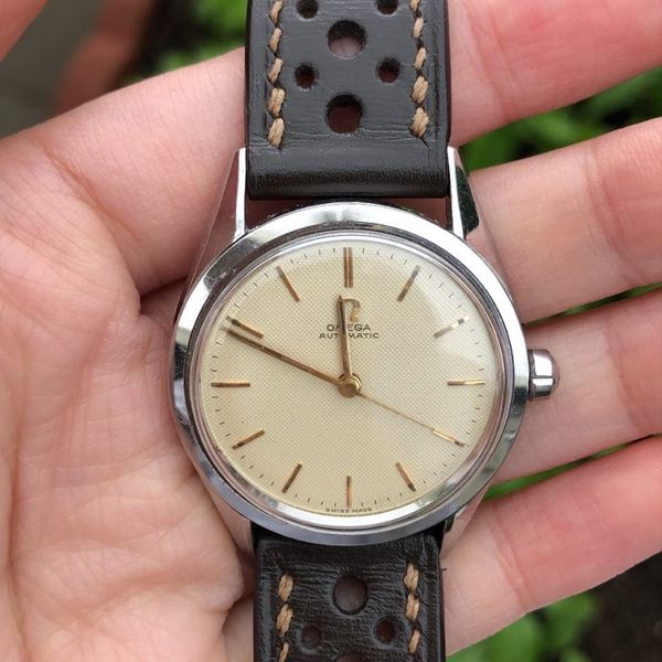 [WTS] Vintage Omega 2802 BEAUTIFUL WAFFLE DIAL | WatchCharts Marketplace
