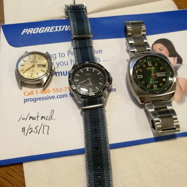 [WTS] Seiko SNKM97, Timex Red Ball, Enicar | WatchCharts Marketplace