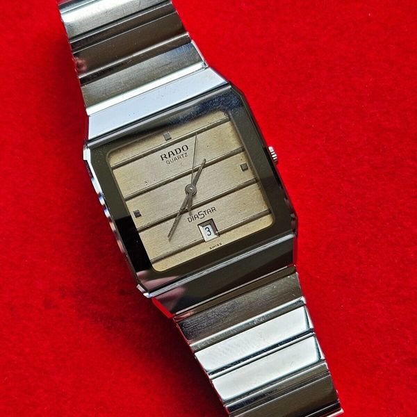 Vintage Rado Diastar Butterfly Clasp Mens Dress Watch | WatchCharts ...