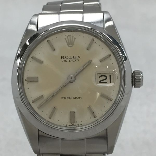 [Used] ROLEX Oyster Date / SS / 35mm / Analog / Stainless Steel / 6694 ...