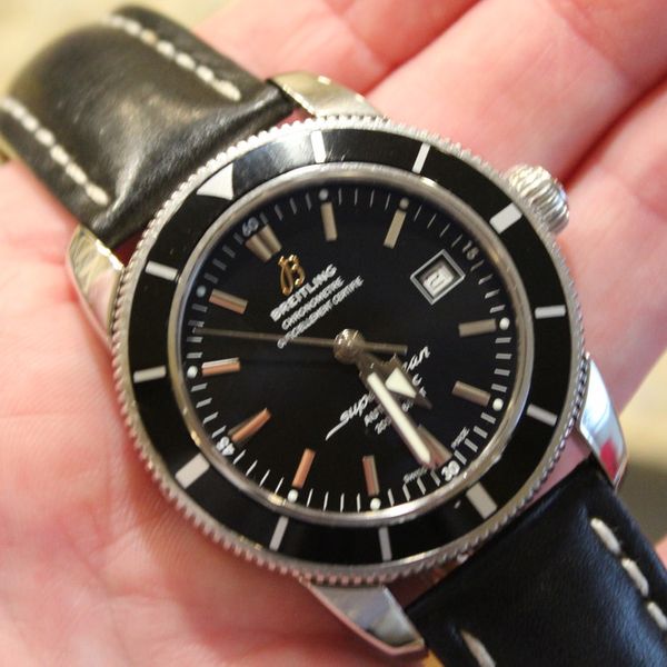 Breitling SOH SuperOcean Heritage Chronometer Men's Watch 42mm A17321 ...
