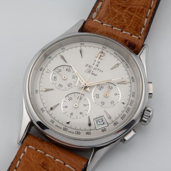 Zenith Prime 01.0010.420 Cal. 420 Manual Wind El Primero 38mm 1990s | WatchCharts Marketplace