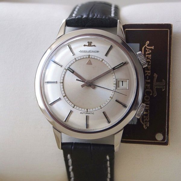 JUMBO AUTOMATIC MEMOVOX E855—EUROPEAN JAEGER LECOULTRE SIGNATURE— JL ...