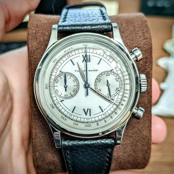 Furlan Marri " Tasti Tondi " Ref. 1011-A Chronograph Watch Full Set ...