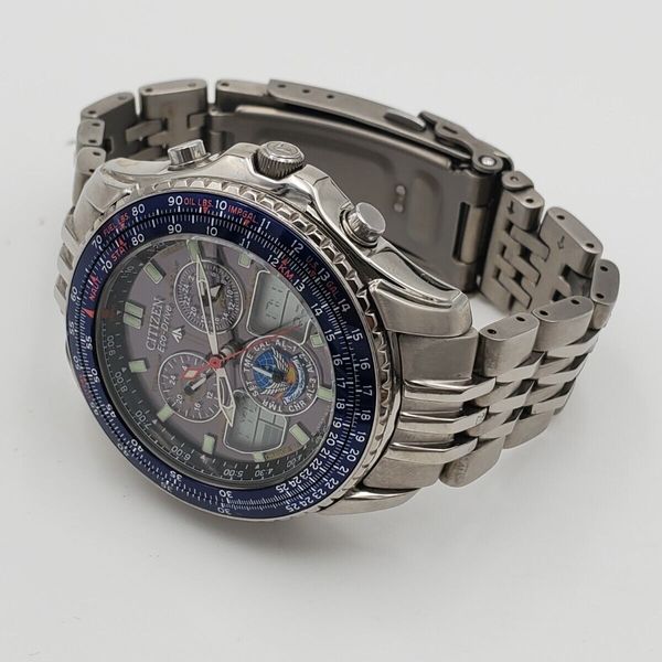 Citizen Promaster Navihawk Blue Angels eco-drive C650-Q02381 Solar ...